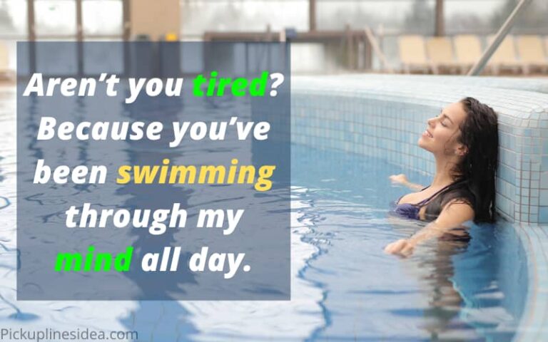 25 Swimming Pick Up Lines (Dirty, Funny, Cheesy)