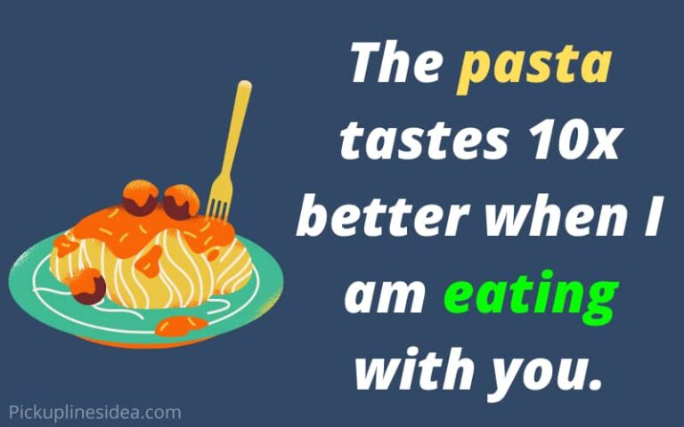 30 Pasta Pick Up Lines: Funny And Cheesy Lines